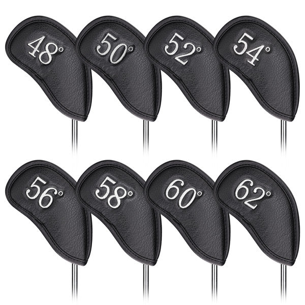 Leather Wedge Iron Head Covers 48° 50° 52° 54° 56° 58° 60° 62° – kaimay